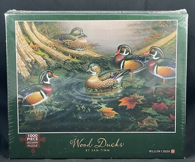 Wood Ducks Sam Timm 1000 Piece Willow Creek Jigsaw Puzzle SEALED | eBay