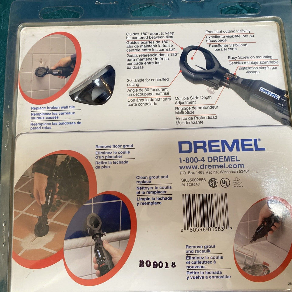 NEW DREMEL GROUT Removal Model 285 MULTIPRO 2 Speed Rotary Tool MADE in ...
