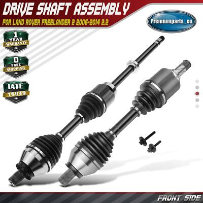 2x Drive Shaft Front for Land Rover Freelander 2 2006-2014 2.2 LR005870 ...