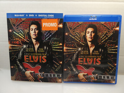 Elvis: Blu-ray & DVD Austin Butler & Tom Hanks with Promo Slipcover ...