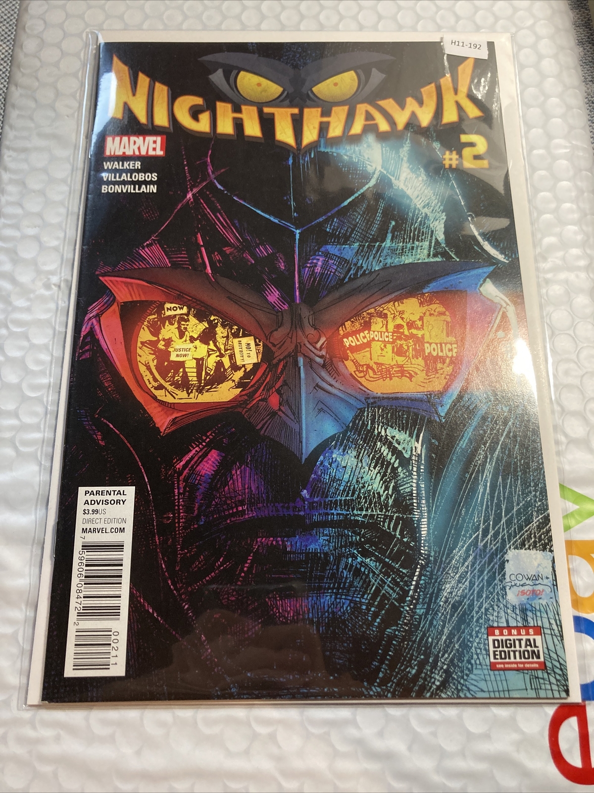 Nighthawk #2 MARVEL Comic Book 9.6 High Grade H11-192 | eBay