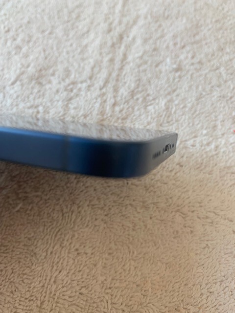 Apple iPhone 12 mini back rear housing glass chasis blue ( C ) | eBay