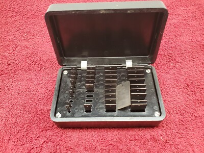 Moore Tool/Starrett Taper Gage Set ( Incomplete) | eBay