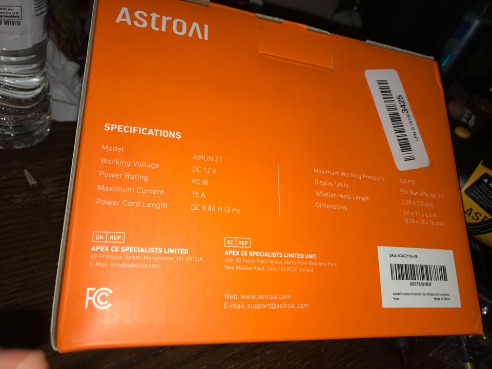 astrovi portable car air pump | eBay