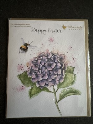 Wrendale Designs “ Happy Easter “ Card by Hannah Dale ~ 13.5 x 17cm ...