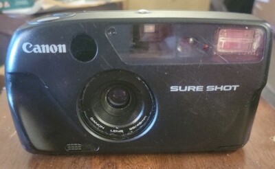 Canon Sure Shot Telemax Date 35mm Point & Shoot Film Camera *UNTESTED ...