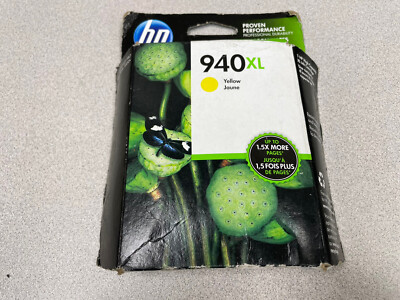 HP 940XL Yellow High Yield Ink Cartridge Genuine OEM | eBay