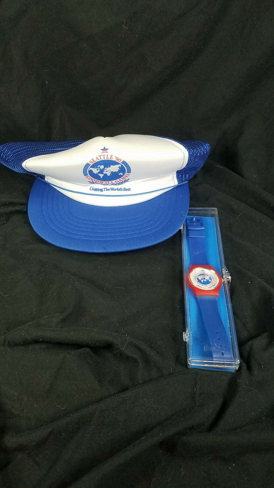 🔥Rare Vintage Seattle 1990 Goodwill Games Snapback H… - Gem