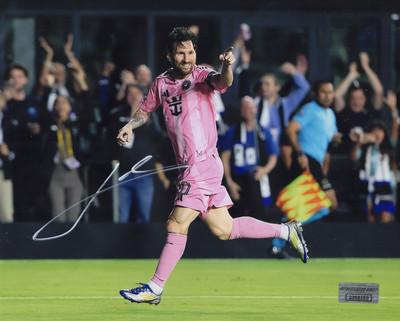 LIONEL MESSI Signed 8x10 (SOCCER: MLS Inter Miami CF) Authentic ...