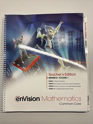 enVision Mathematics Common Core Teacher’s Edition Grade 8 Volume 1 ...