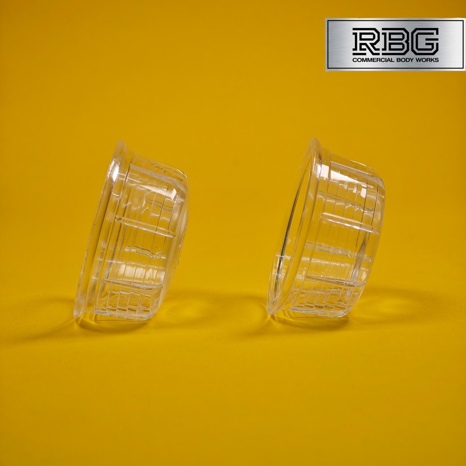 2x Replacement Lens White Britax for Side Marker Lamp for Trailer ...