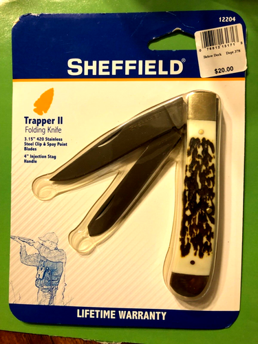 Sheffield Trapper II Folding Pocketknife NEW IN PACKAGE | eBay