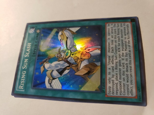 Yu-Gi-Oh! TCG Rising Sun Slash Dragons of Legend DRLG-EN051 1st Edition Super Rare for sale ...