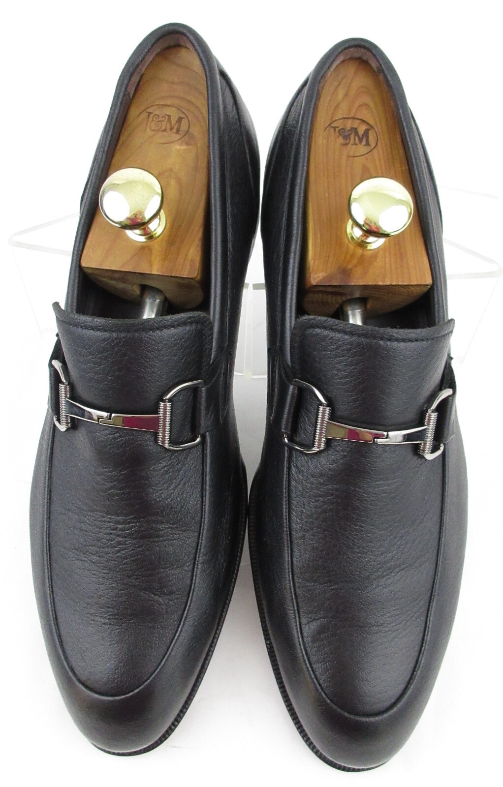 Ermenegildo Zegna Bit Moc Loafers Black Fits US 11 Made In Italy | eBay