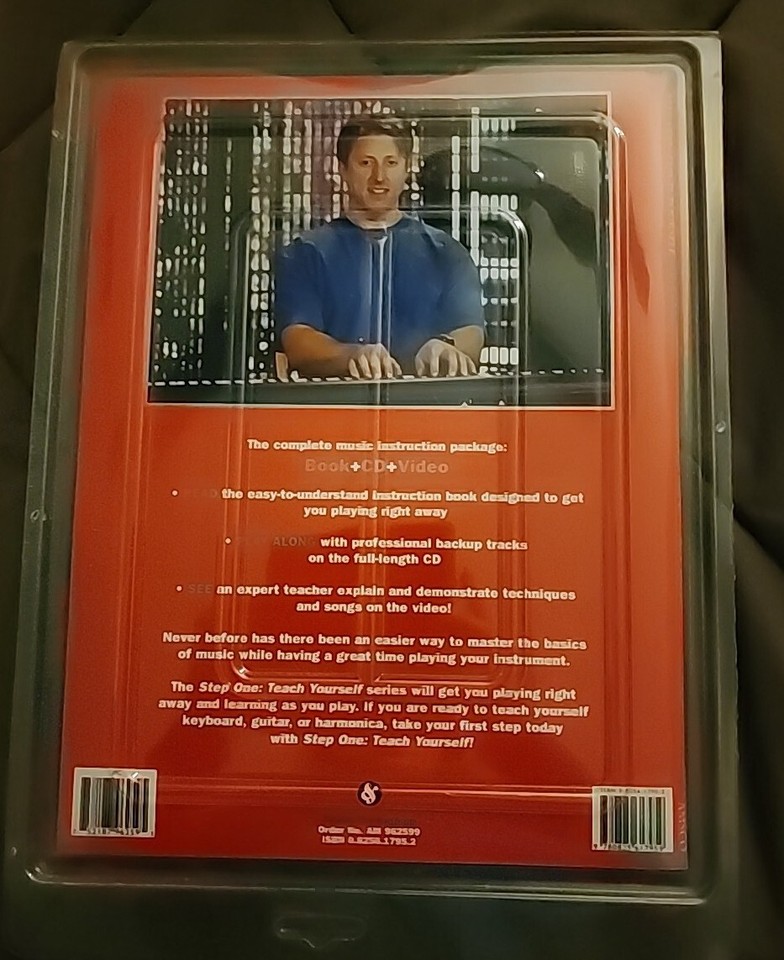 New Sealed Teach yourself keyboard VHS & Compact Disk &Book | eBay