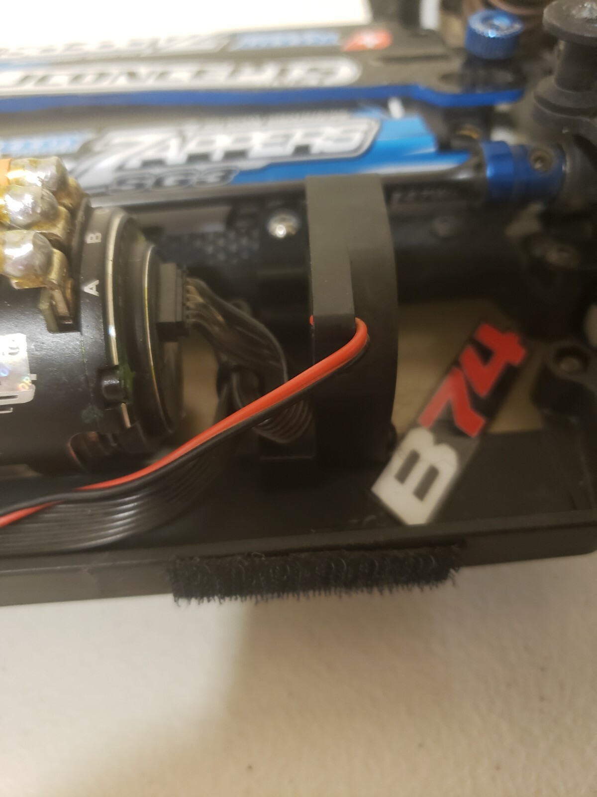 Team Associated B74 Fan Mount | eBay
