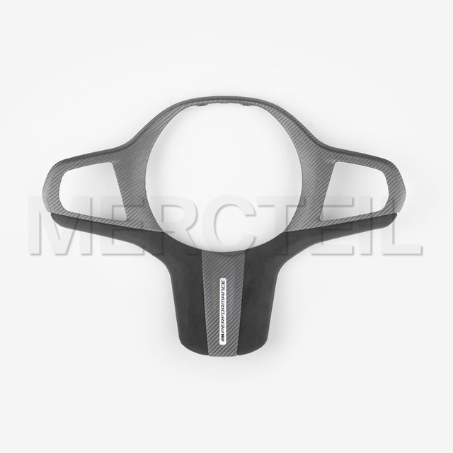 Genuine BMW G20 M performance Carbon Style Steering Wheel Cover Trim ...
