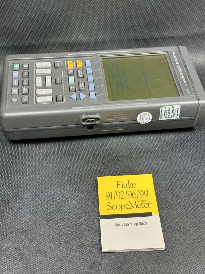 Fluke 99 Scopemeter Series II 50Hhz - Works - Corroded Battery ...