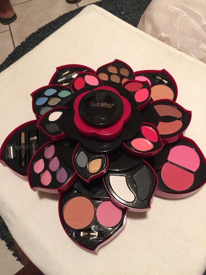 Miss Rose Ultimate Color Make Up Kit Set Opens As A Rose. USA SELLER | eBay