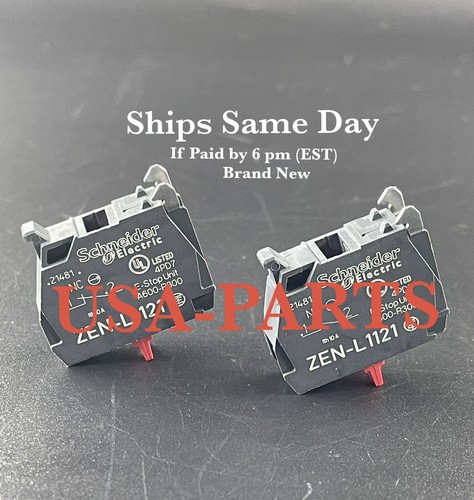 New Schneider Electric Contact Block ZENL-11121 ZENL1121 Same Day ...