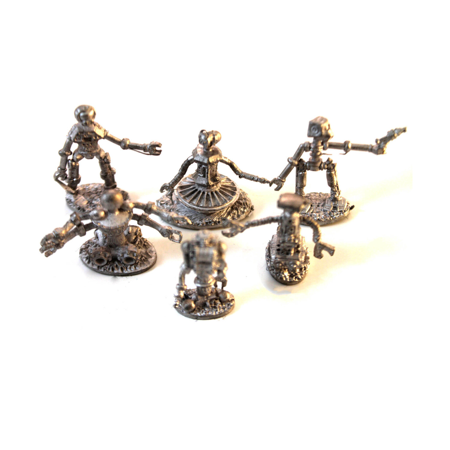 TSR Star Frontiers Metal Miniatures 1984 RPG Robots 5401 Gamma World ...