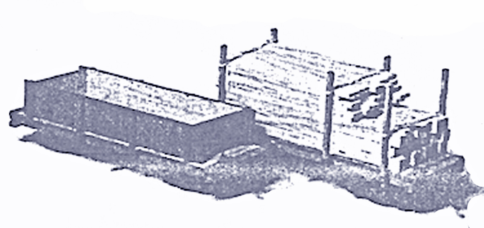 REWARD MINE COMPANY 2' GAUGE 16' GONDOLA On2 Model Railroad Craftsman ...