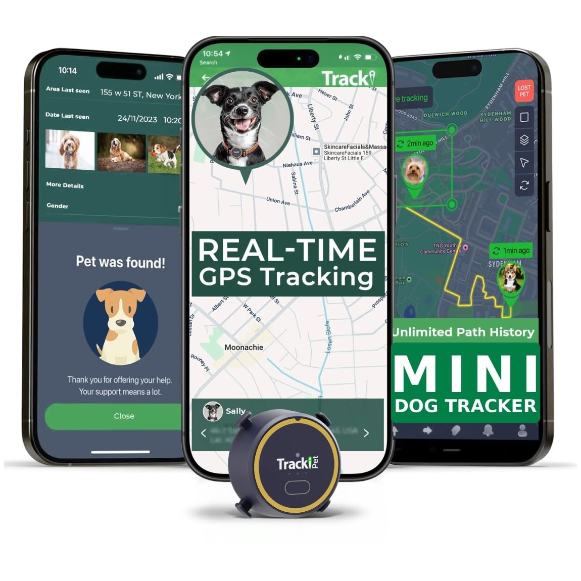 Dog GPS Tracker – Real-Time Dog Tracker & Pet Tracker – GPS Tracker for ...