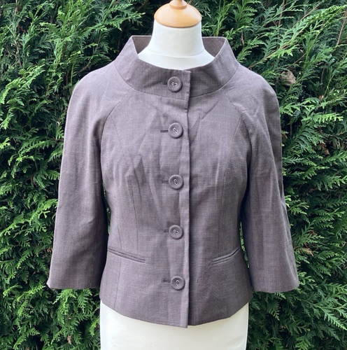 Jasper Conran Size 12 100% Wool Jacket Designers Debenhams Lined ...