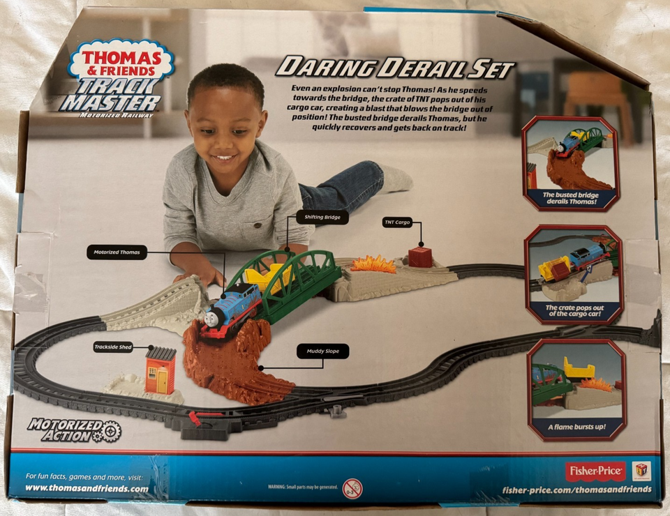 Thomas & Friends Trackmaster-Daring Derail Train New, Sealed Retired | eBay