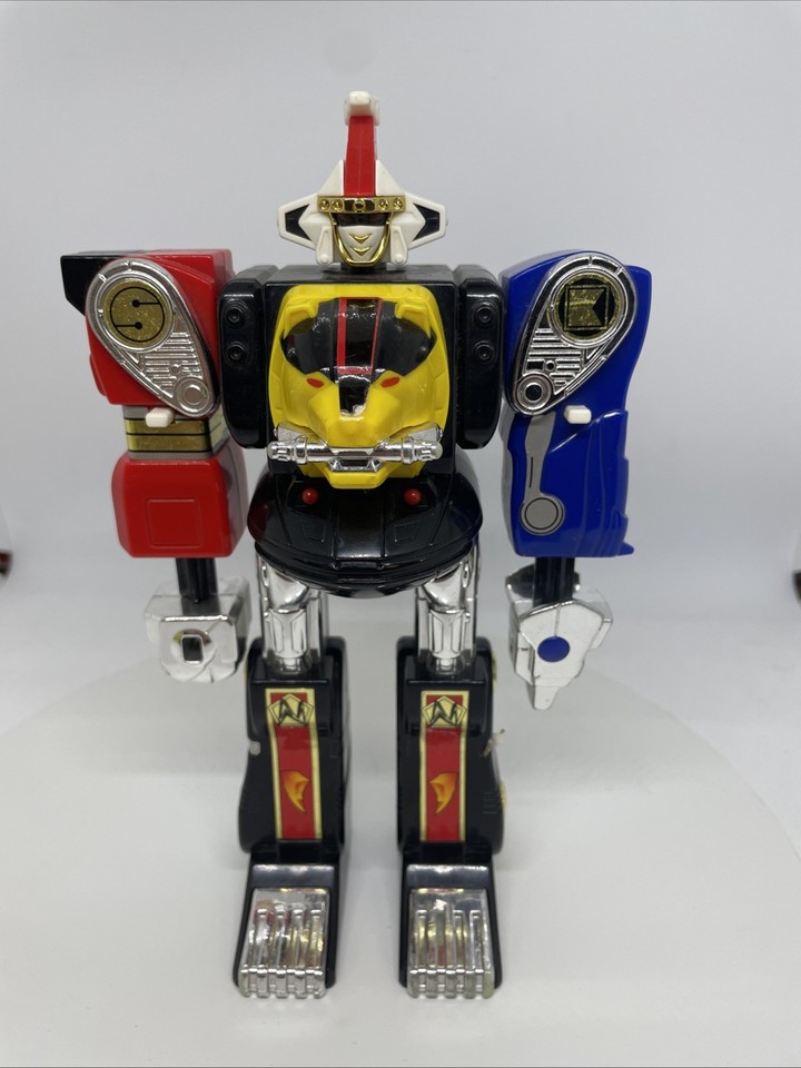 Vintage 1995 Ninja Megazord Mighty Morphin Power Rangers Bandai 8 ...