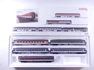 »MÄRKLIN 43917 H0 AC · PERSONENWAGENSET POPWAGEN 5-TEILIG LED ...