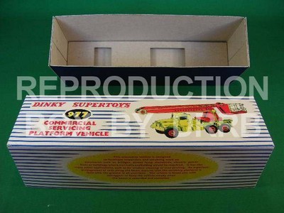 Dinky #977 Commercial Service Platform - Reproduction Box by DRRB | eBay UK