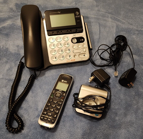 Dec 6.0 Digital Corded/Cordless Phones With Answering Machine | eBay