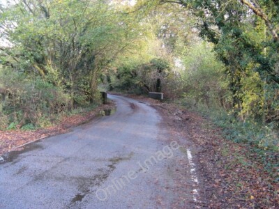 Photo 6x4 Bridge on Copsale Road A tributary of the River Adur flows ...