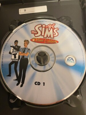 Computer PC The Sims Deluxe edition 2 disc set game ( free shipping to ...