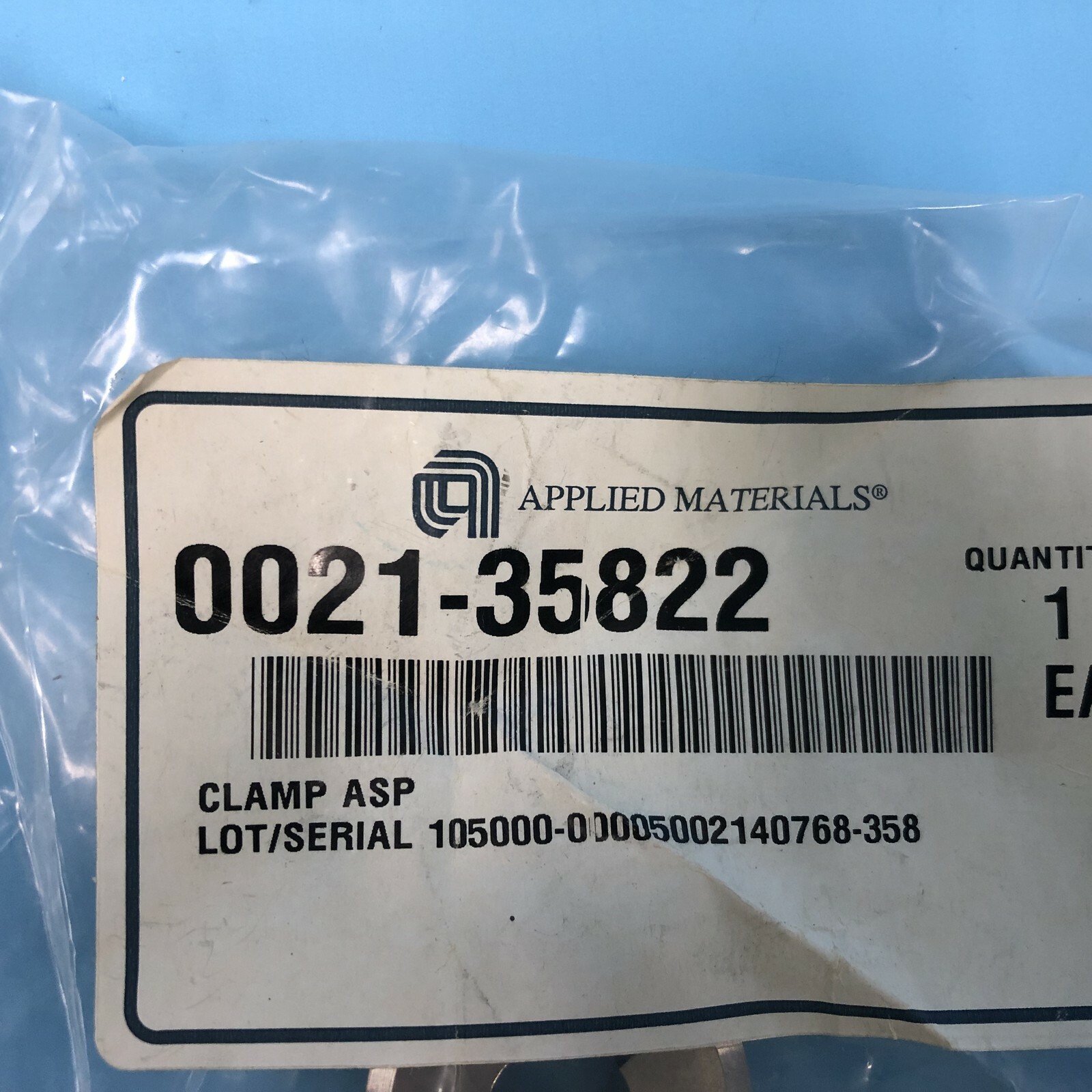 344-0401// AMAT APPLIED 0021-35822 CLAMP ASP [NEW] | eBay