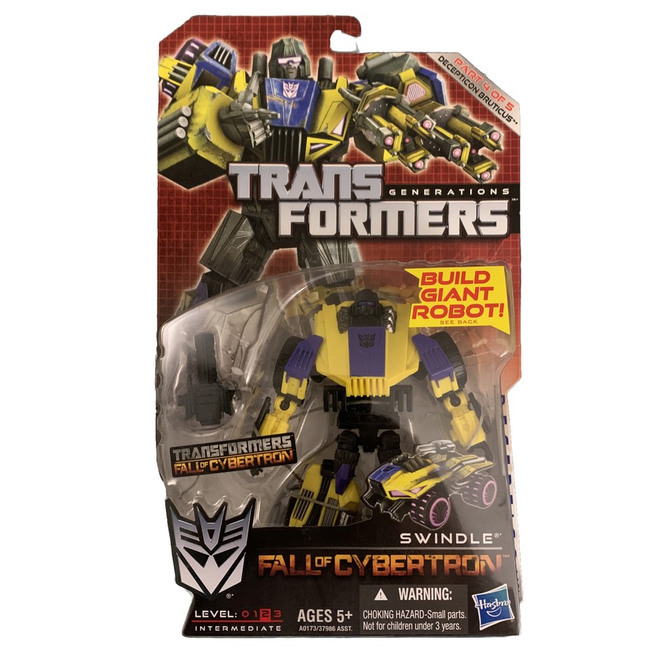 Transformers Fall Of Cybertron Bruticus Deluxe FOC Combaticons Complete ...