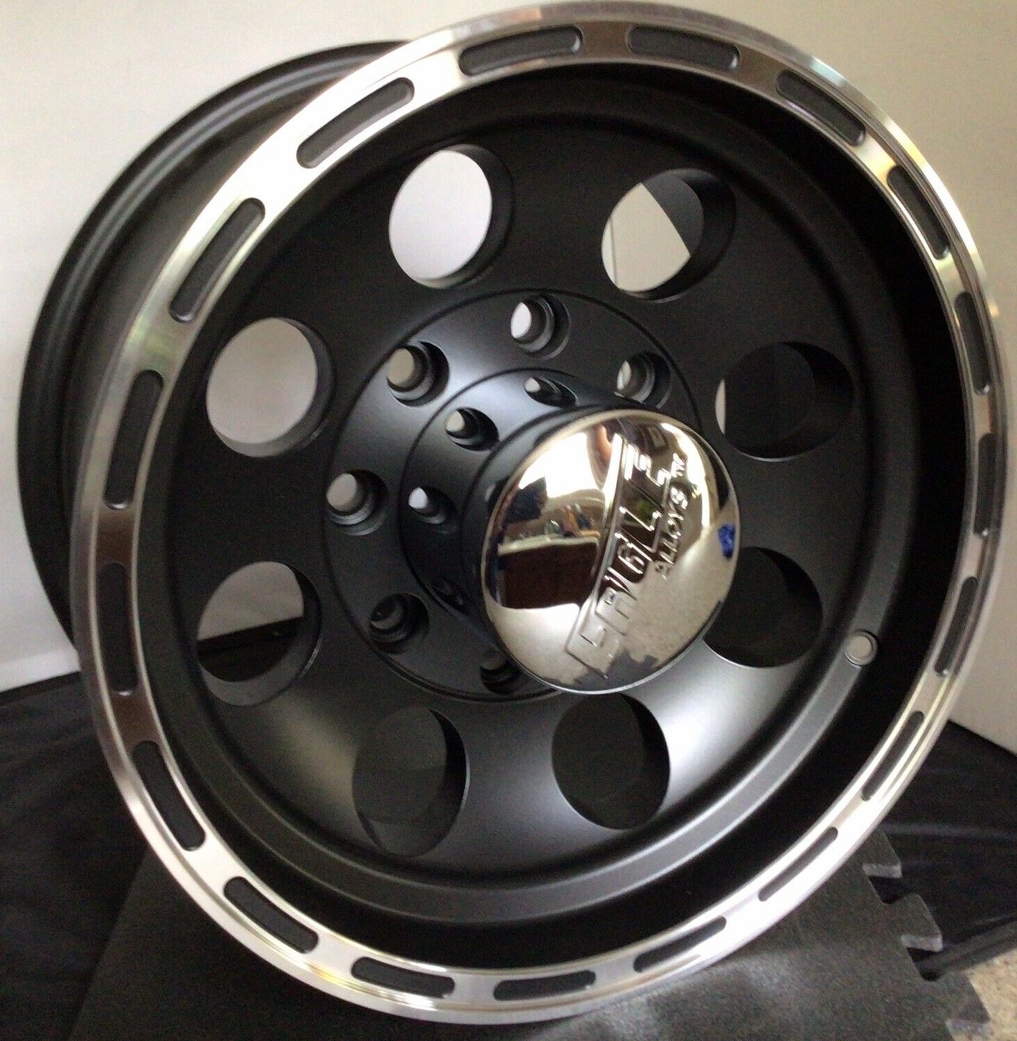 American Eagle Alloy Wheels or Rims 8x170.-5MM Offset Mat Black 1852 ...