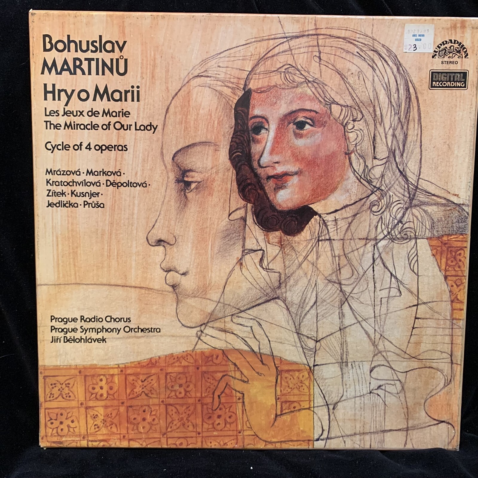 MARTINU Hry o Marii (The Miracle of Our Lady) - SUPRAPHON ST 3LP BOX 1985 | eBay