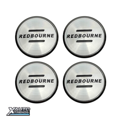 4 x RedBourne Wheel Center Cap Silver Chrome w/ Logo (C-G19) CCREDS | eBay