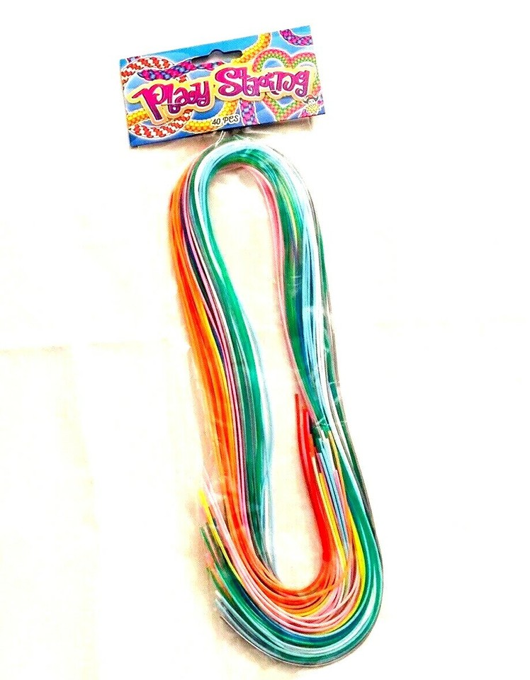 PACK OF 40 SCOOBY SCOOBIES STRING PLAY STRING FRIENDSHIP BRACELETS ...