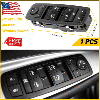 Master Power Window Switch for 2015 2016 2017 Chrysler 200 C S 4-Door ...