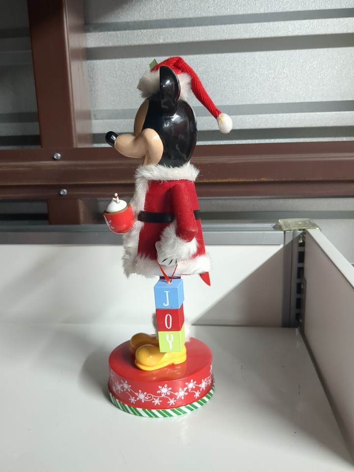 Disney Christmas Nutcracker LOT Minnie & Mickey 14 Inches Tall | eBay