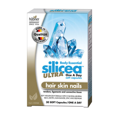 ^ Body Essentials Silicea Ultra 30 Capsules Colloidal Mineral Hair Skin ...