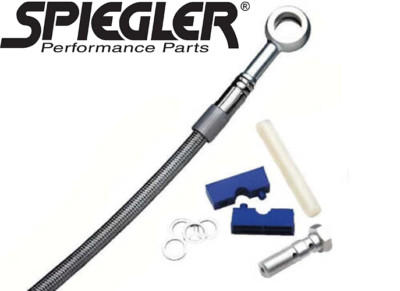 Spiegler Front Stainless Steel 3 Brake Line Kit Yamaha R7 Rennsport NON ...