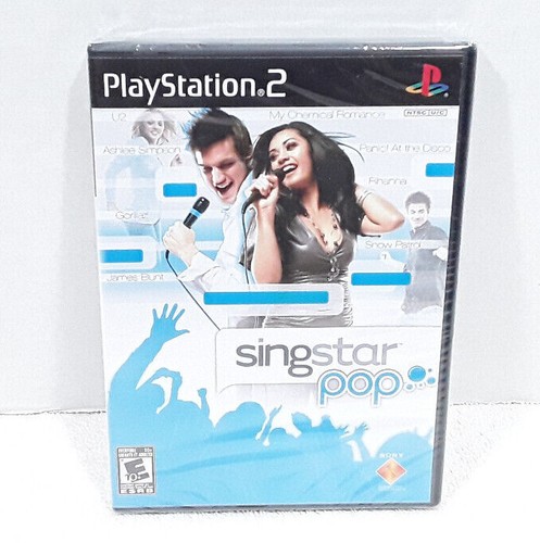 SingStar: Pop (Sony PlayStation 2, 2007) PS2 NEW SEALED | eBay