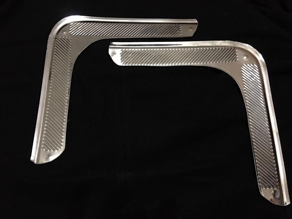 Door Panel Edge Corner Guards Trim Set Stainless Steel VW Bug Beetle ...