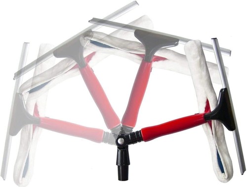 Extra Long Window Glass Cleaner Telescopic Handheld Industrial Folding ...