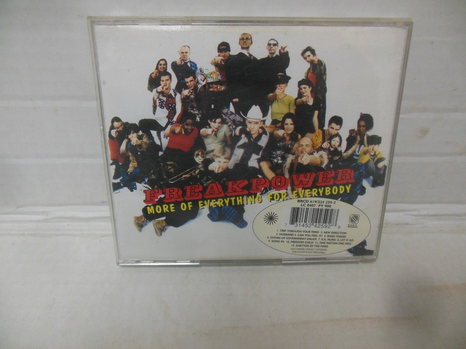 FREAK POWER exc cd MORE OF EVERYTHING FOR EVERYBODY acid jazz | eBay
