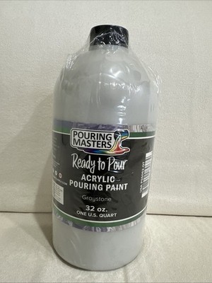 Graystone Acrylic Ready to Pour Pouring Paint - Premium 32-Ounce Pre ...